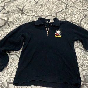 Disney | Tops | Vintage Mickey Mouse Long Sleeve Polo | Poshmark